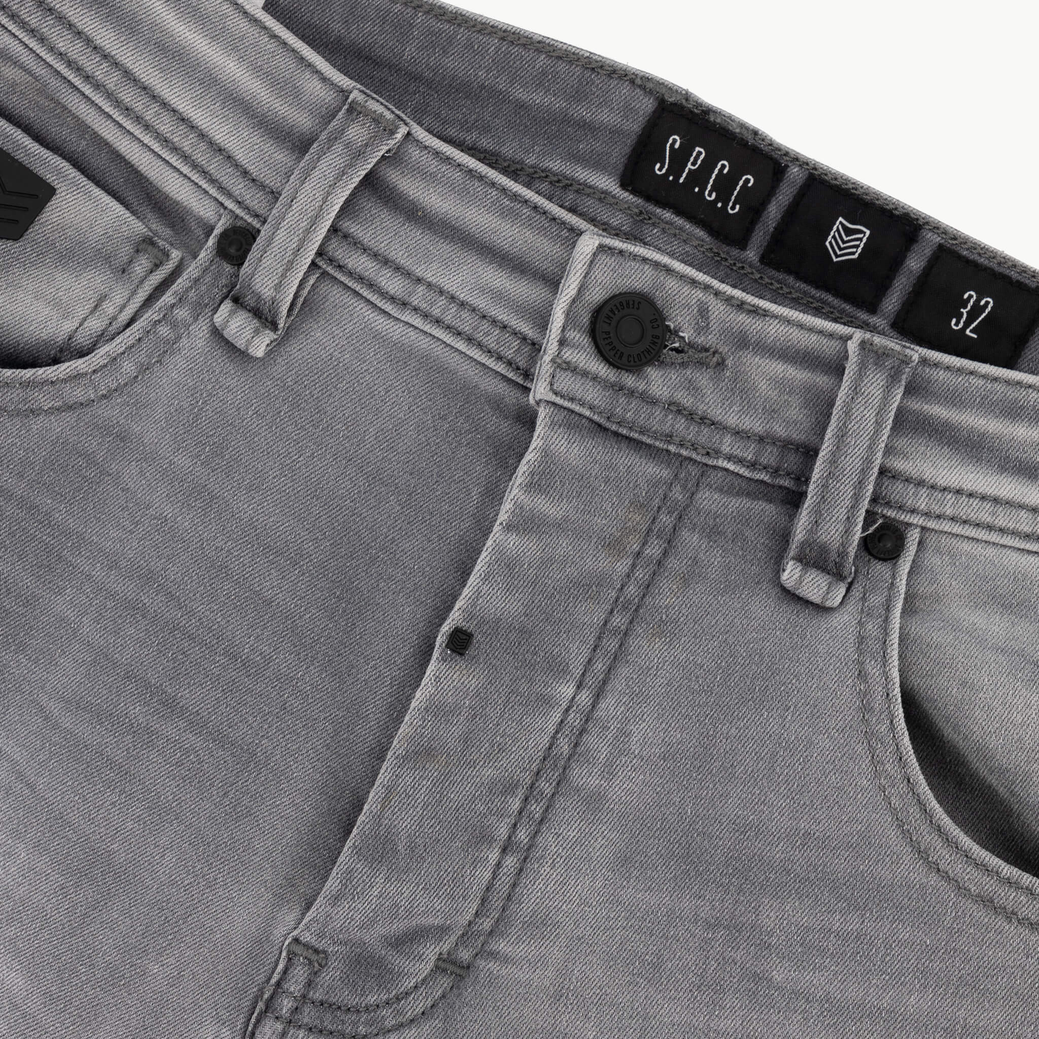 S.P.C.C | Mens Iconic Asphalt Jeans - Washed Grey - R999.95