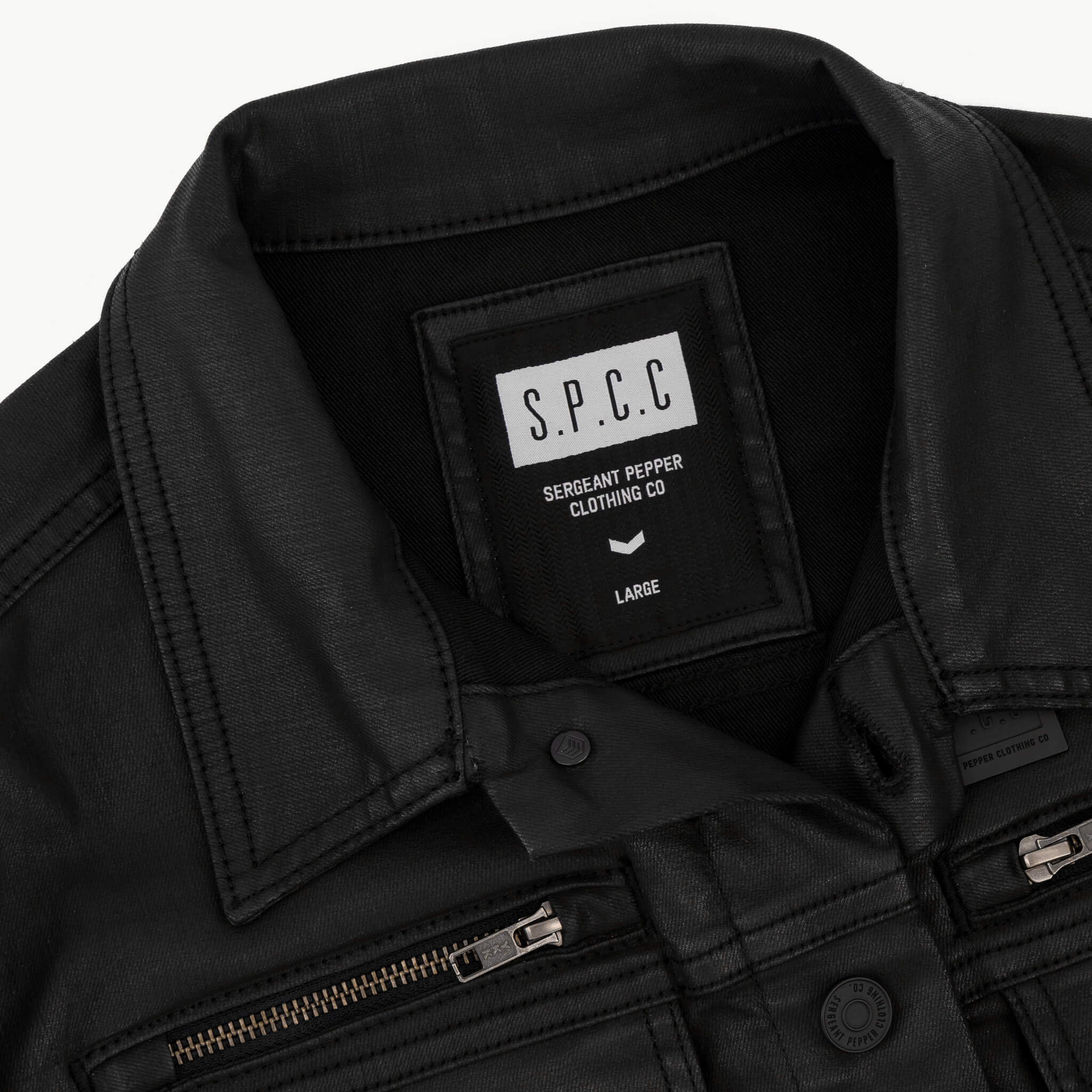 S.P.C.C | Mens Iconic Black Mamba Jacket - Black - R1,799.95