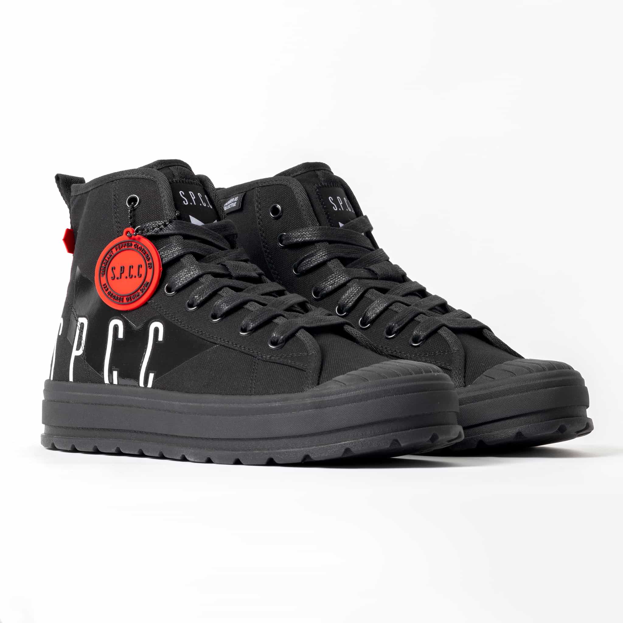 Surge Hi Sneakers - Black – S.P.C.C Official Store